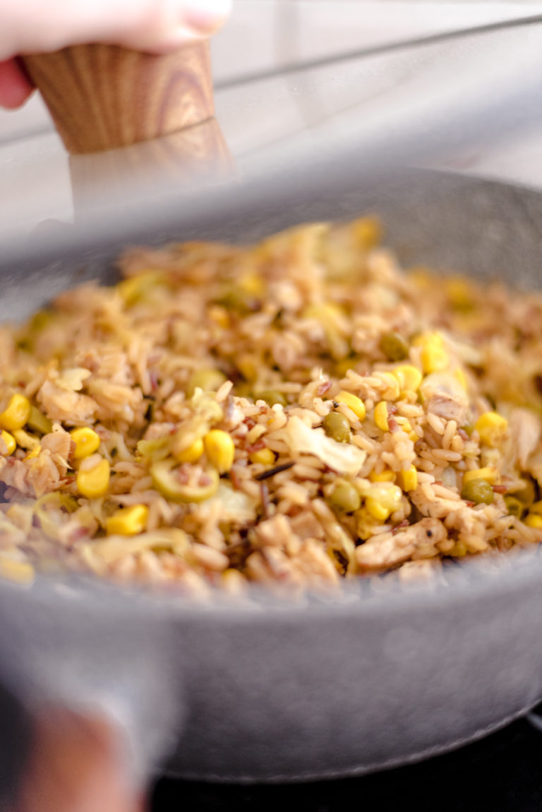 Arroz con cosas - Carnes - La Pera Limonera Cocina
